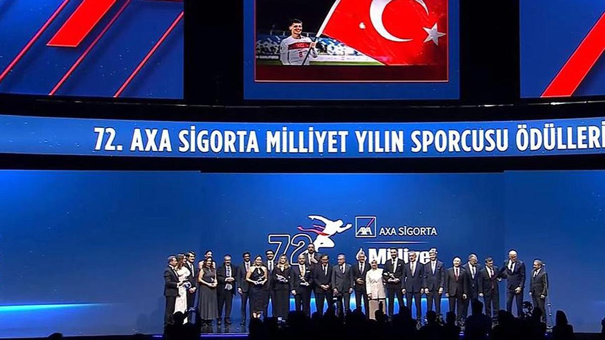 Türk Sporunun Oscar gecesi: 72. Axa Sigorta Milliyet Yılın Sporcusu ...
