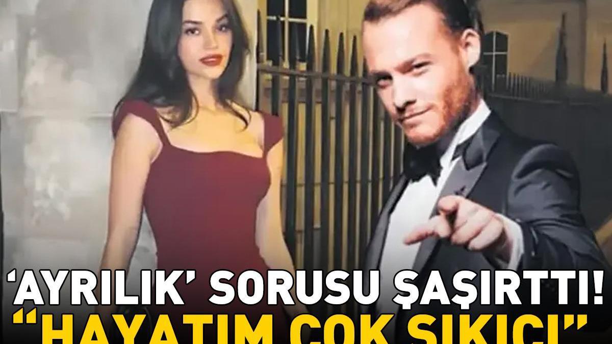 7 aylık aşk bitti! Kerem Bürsin, Selin Yağcıoğlu ile ayrılık haberleri ...