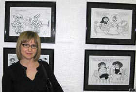 Karikatürist Ramize Erer'in Paris sergisi - Kültür Sanat Haberleri