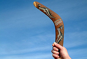 Kaybolan bumerang, 25 yıl sonra döndü - En Son Haberler