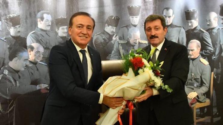 SAOB Vali Tavlı'yı ziyaret etti - Samsun Haber