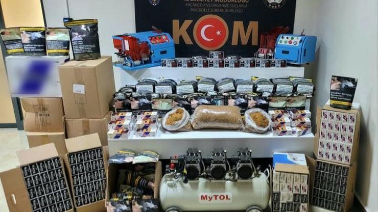 Elazığda 62 bin 800 makaron ele geçirildi - Elazığ Haber