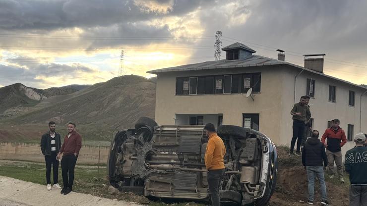 Erzurum'da SUV tipi aracın devrildiği kazada 1 kişi yaralandı - Erzurum ...