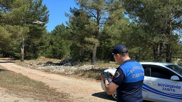 Muğla'da dronlar doğayı korumak için havalanıyor - Muğla Haber